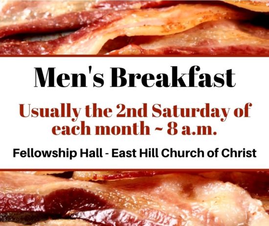 Men’s Monthly Breakfast - East Hill Church of Christ